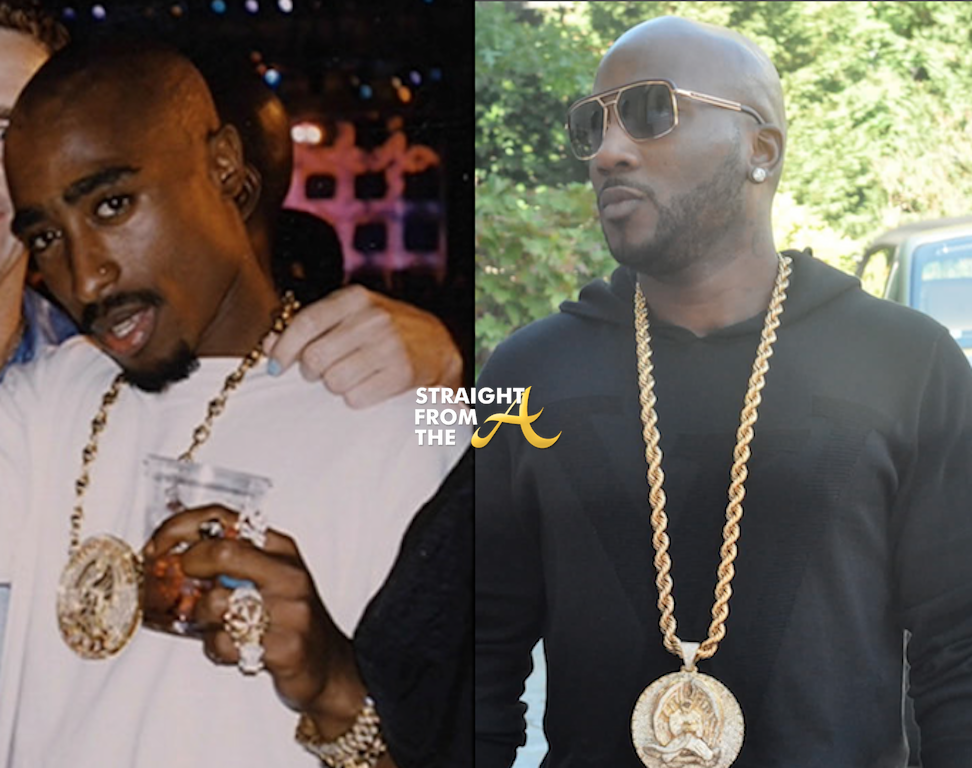 Tupac Jeezy Euphanasia Chain Medallion StraightFromTheA